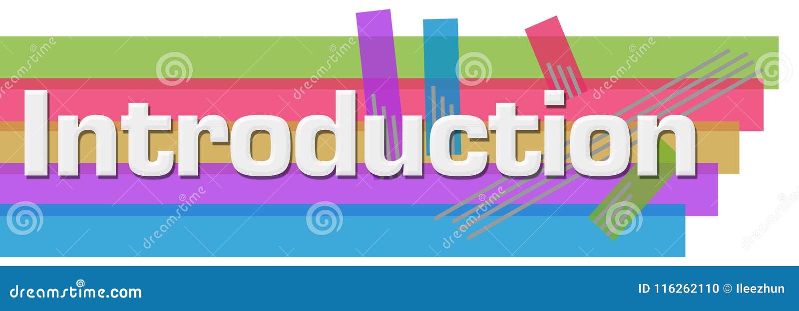 Introduction Abstract Colorful Stripes Horizontal Stock Illustration ... Introduction Abstract Colorful Stripes Horizontal Stock Illustration ...