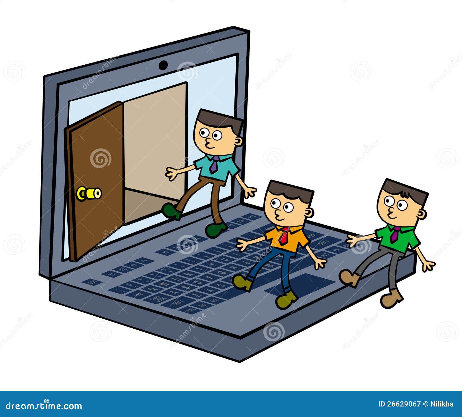 Introduction To Information Technology Stock Illustration ...