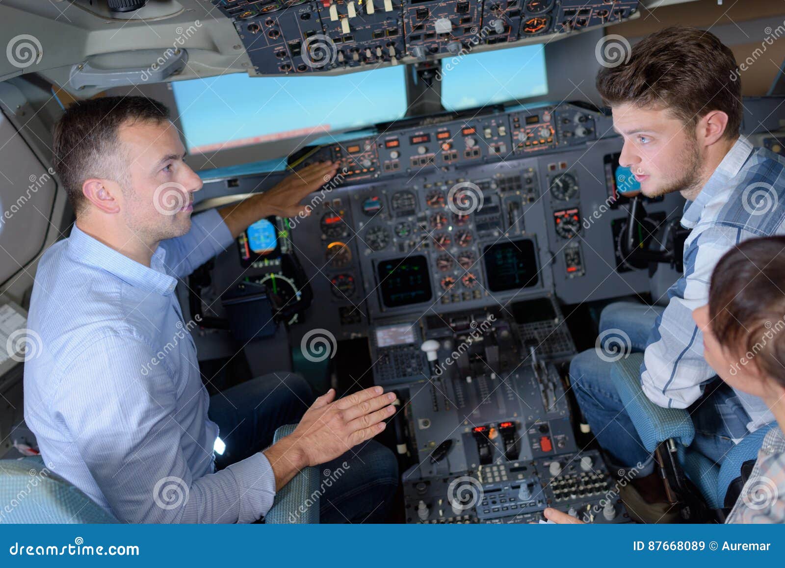 Introduction To Use Simulator Stock Image - Image of certificate ...