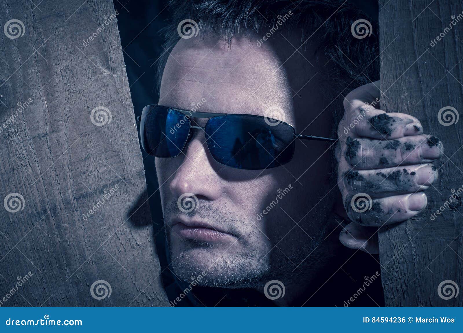Intruder is breaking in stock photo. Image of lady, intruding - 84594236