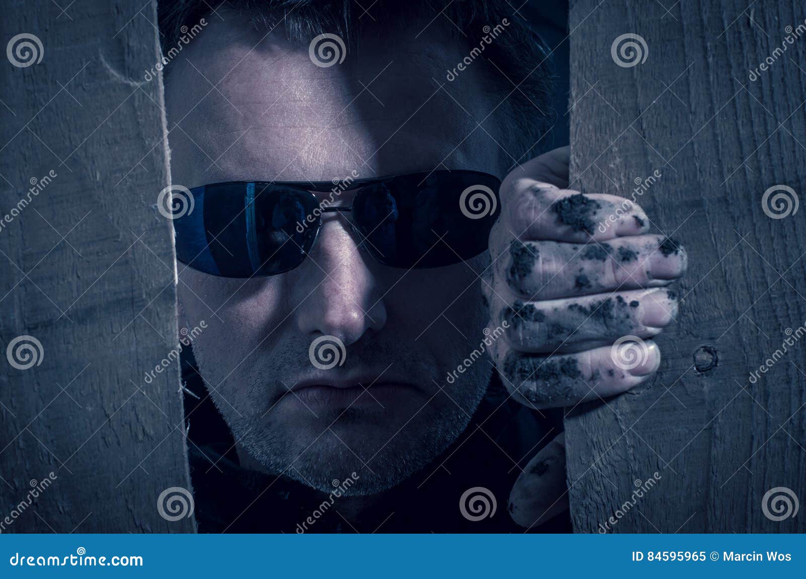 Intruder is breaking in stock image. Image of attractive - 84595965
