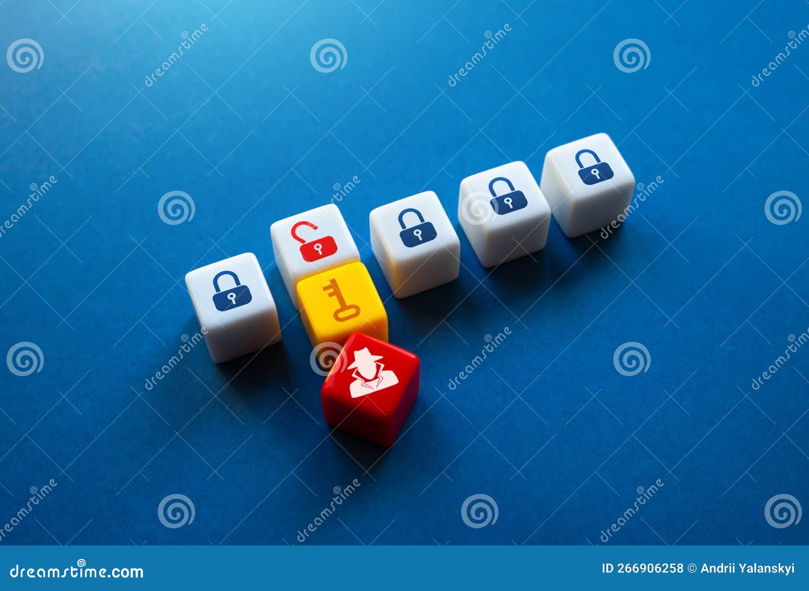 Intruder Gains Access To Secrets. Hacker Hacking into the Security ...