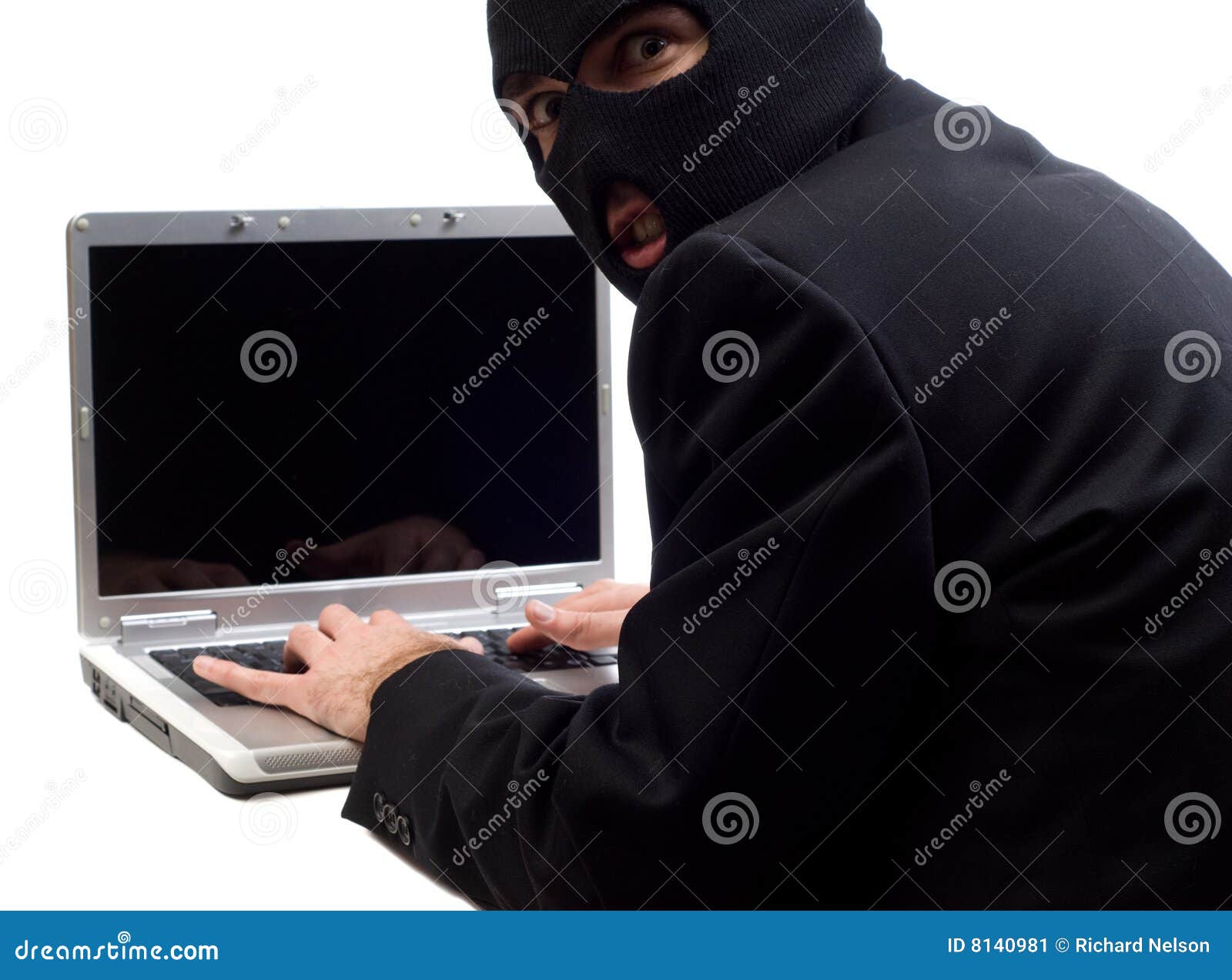 Intrus image stock. Image du employé, bandit, personne - 8140981