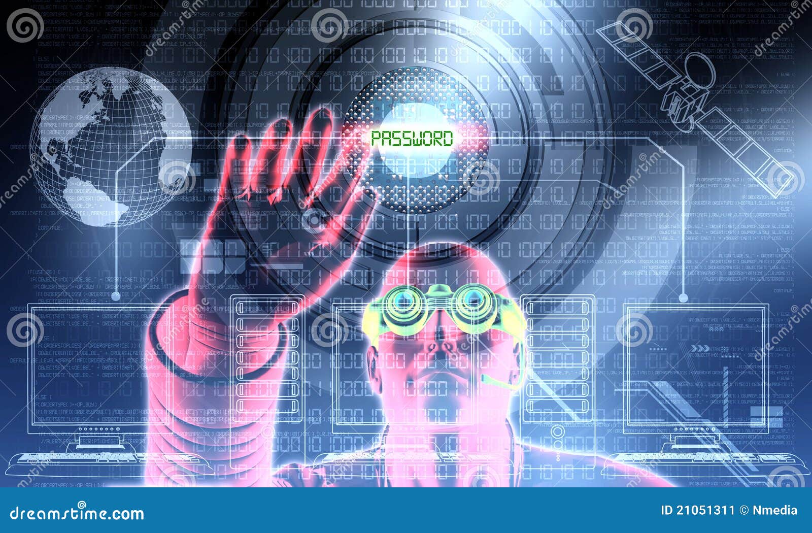 Intrus dans l'action 03 illustration stock. Illustration du entrez ...