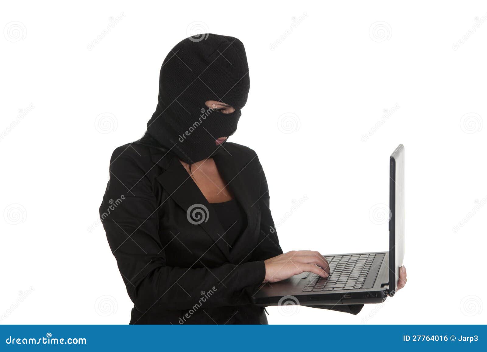 Intrus de femme photo stock. Image du déguisement, mauvais - 27764016