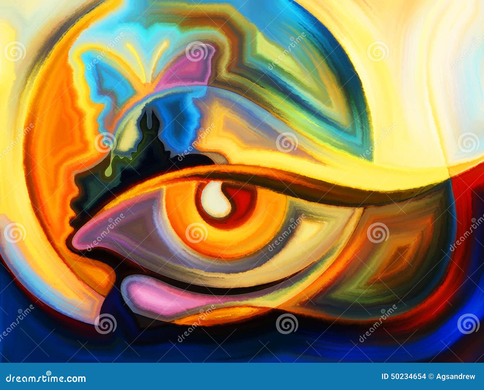 Intuición stock de ilustración. Ilustración de intelecto - 50234654