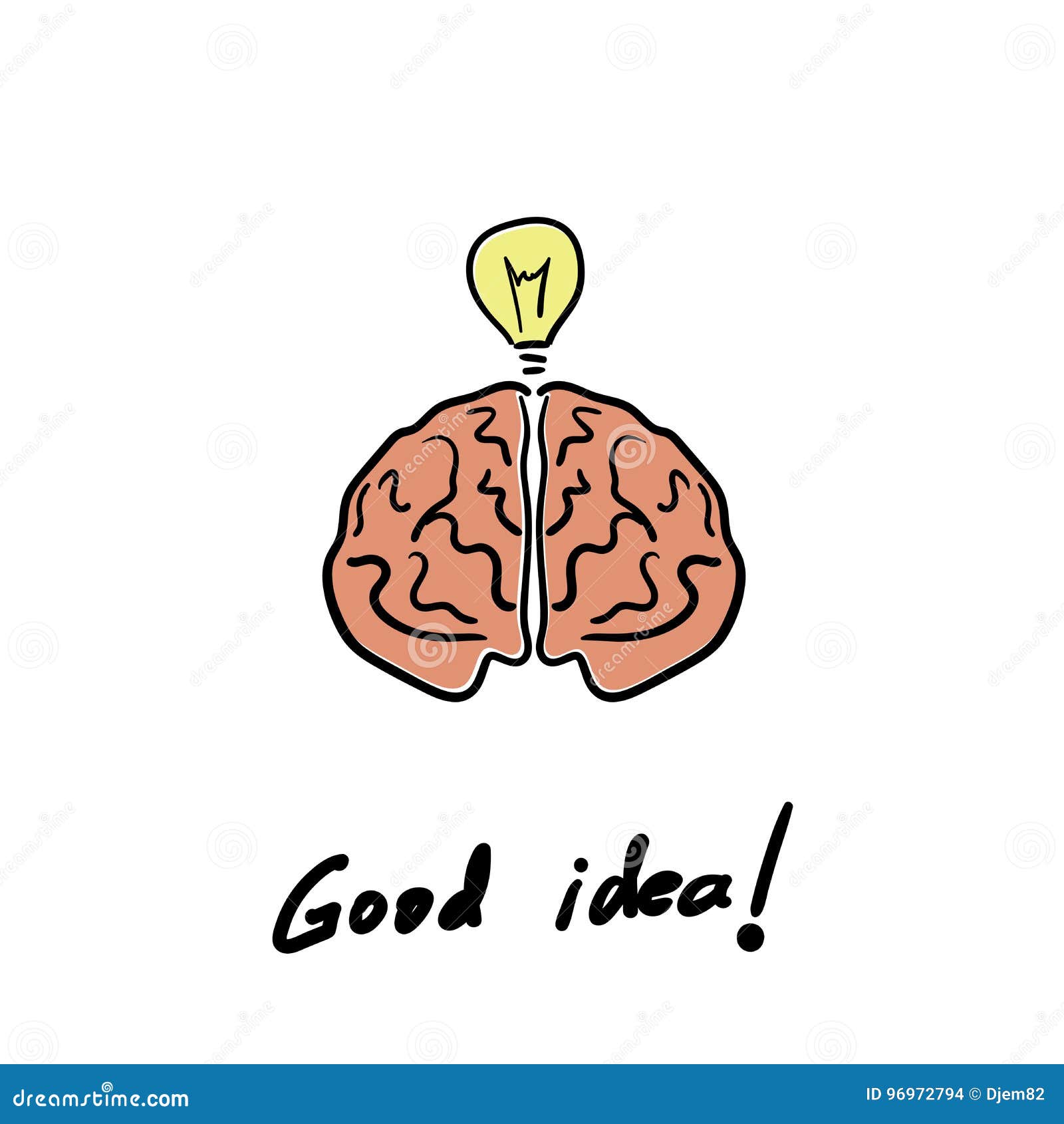 Intuition abstract concept stock vector. Illustration of gifted - 96972794