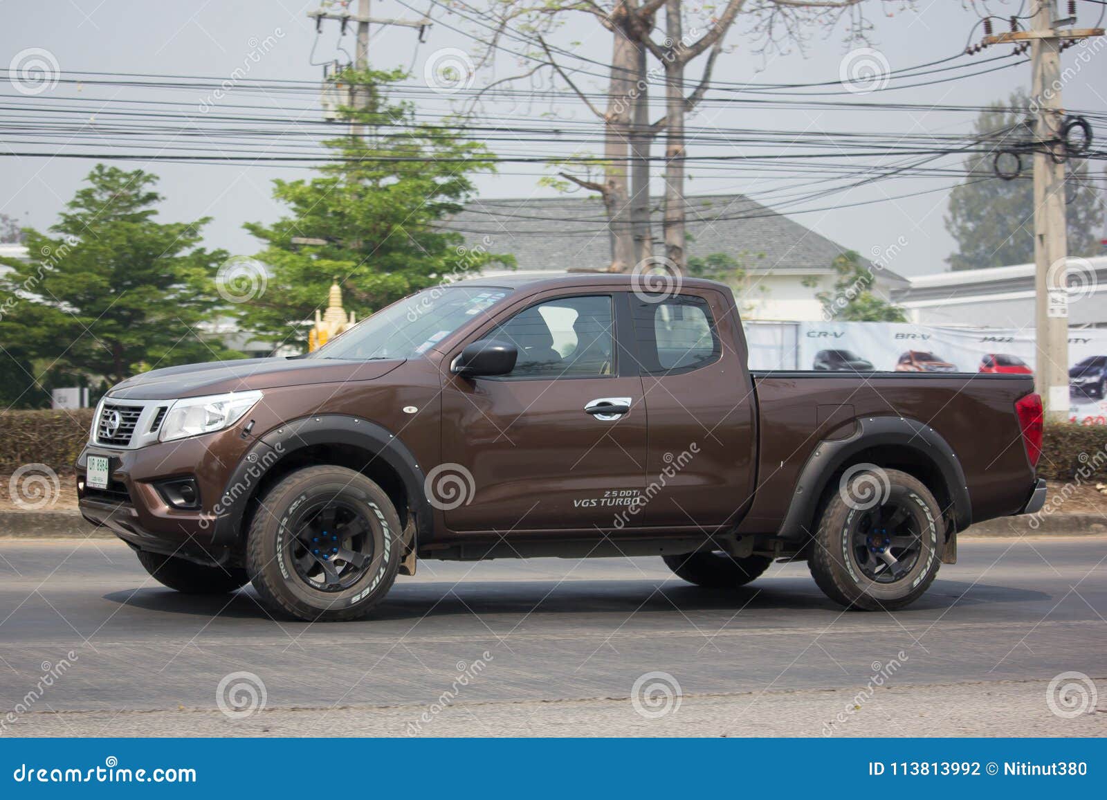 Intymny Pickup Samochód, Nissan Navara Fotografia Editorial - Obraz ...