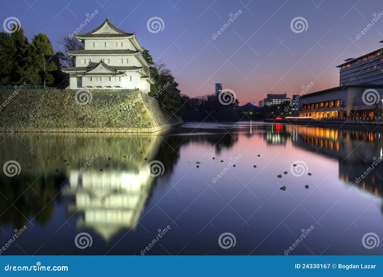 Inui Turret, Nagoya Castle, Japan Stock Image - Image of defensive ...