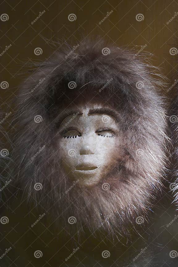 Inuit mask stock image. Image of indian, mask, human, alaska - 3266677