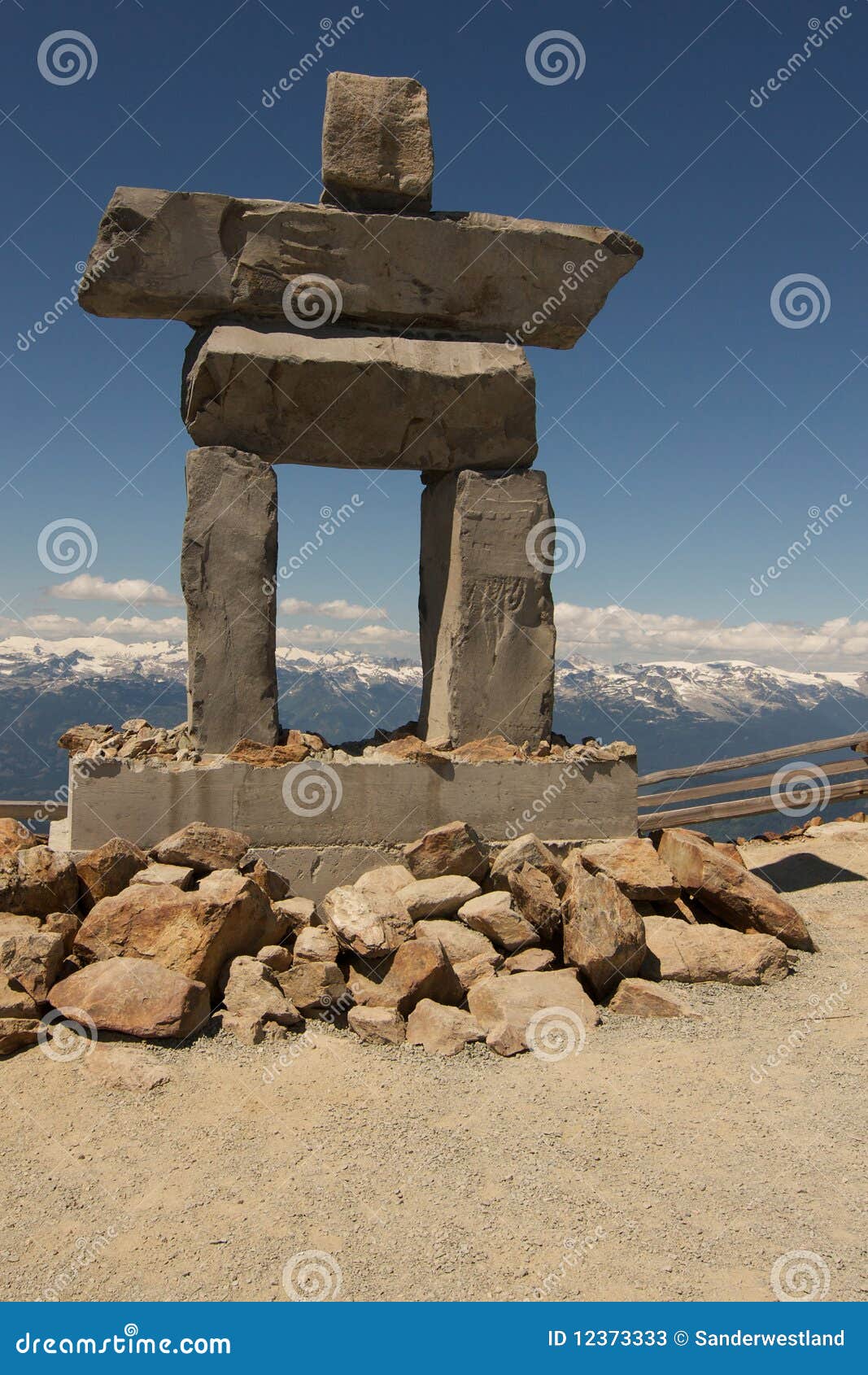 Inukshuk Whistler stock image. Image of symbol, jasper - 12373333