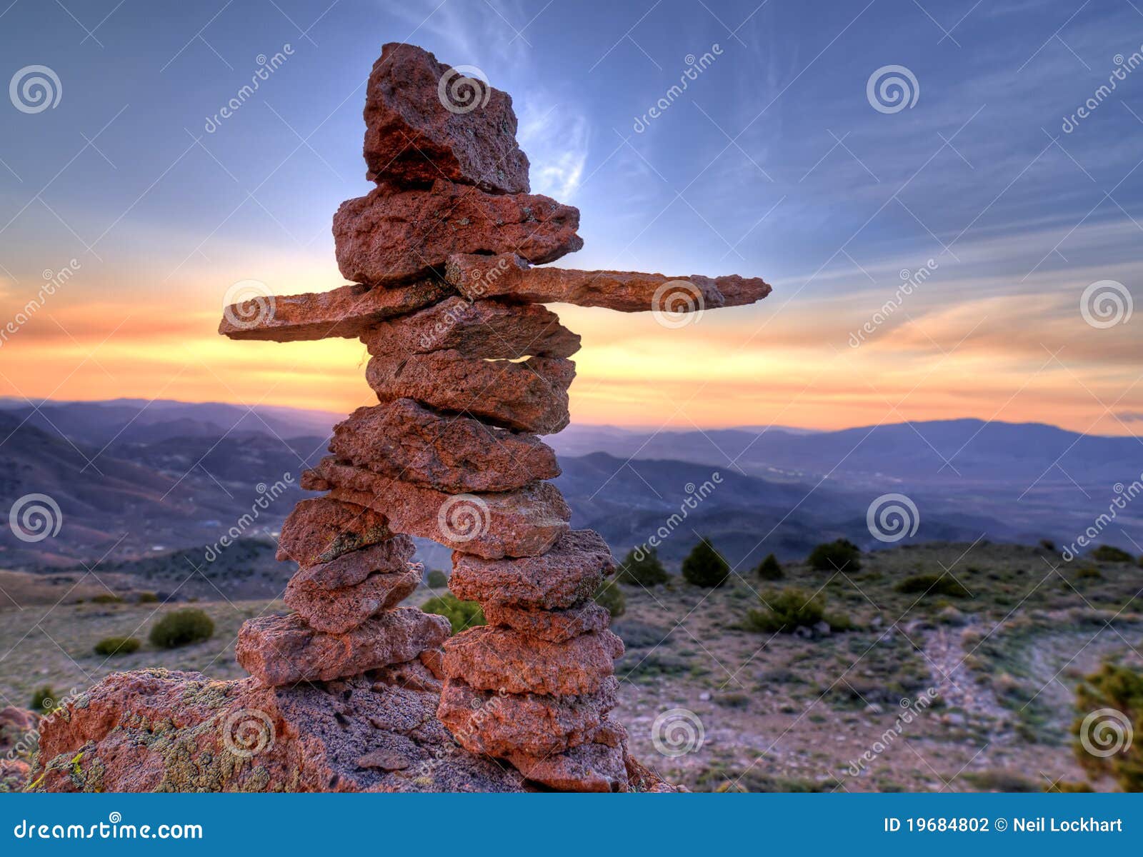 Inunnguaq stock photo. Image of ingenious, statue, olympic - 19684802