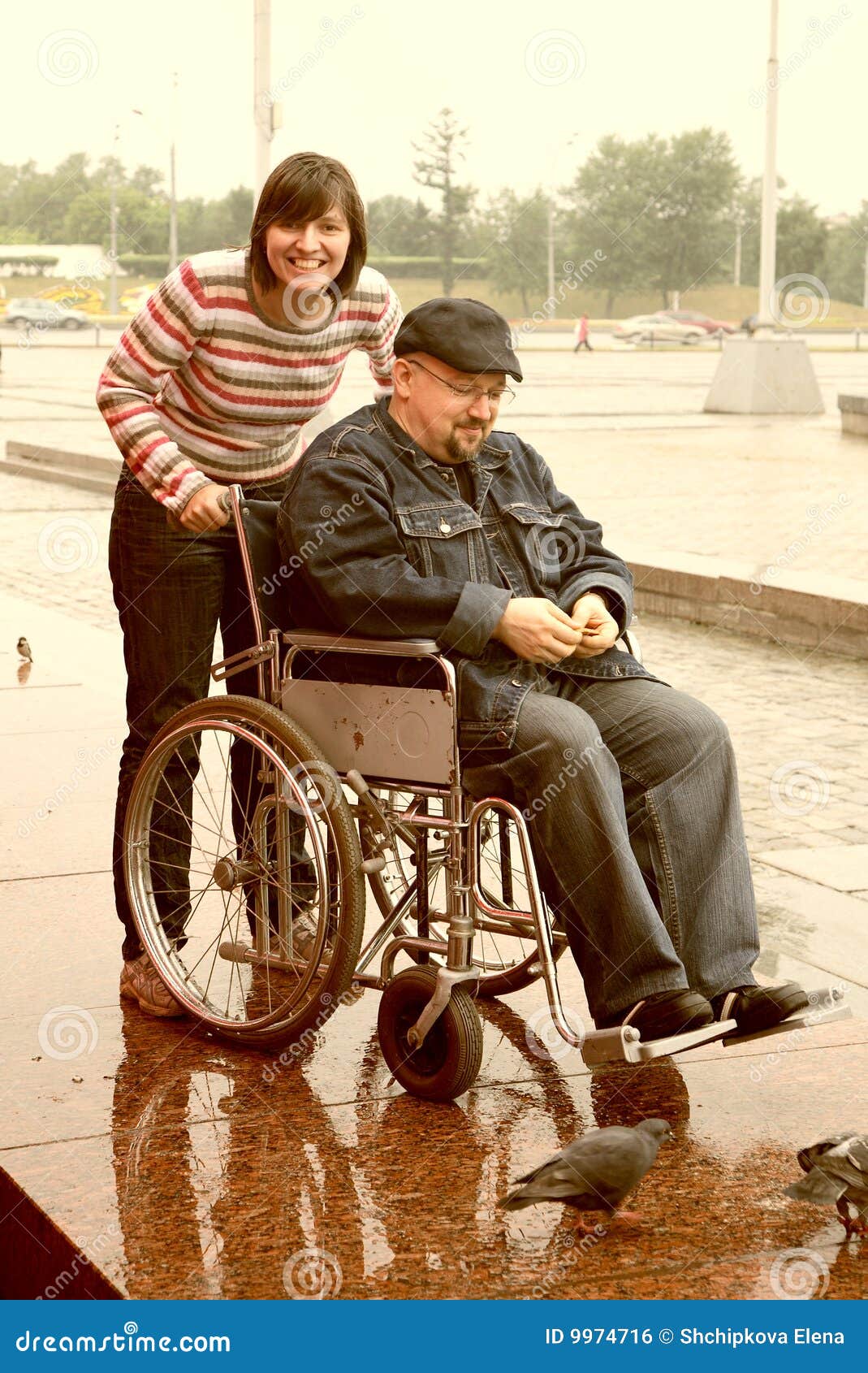 Inválido foto de archivo. Imagen de muchacha, invalidez - 9974716