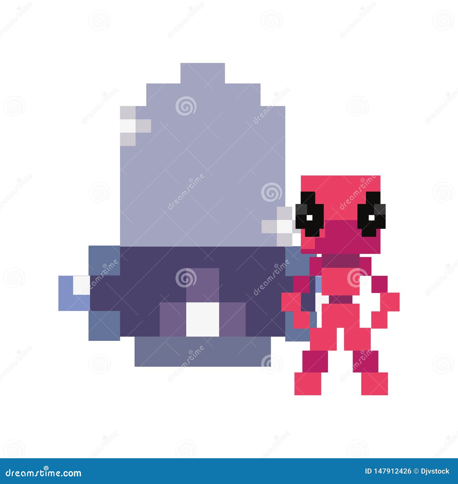 Invader video game retro stock illustration. Illustration of digital ...