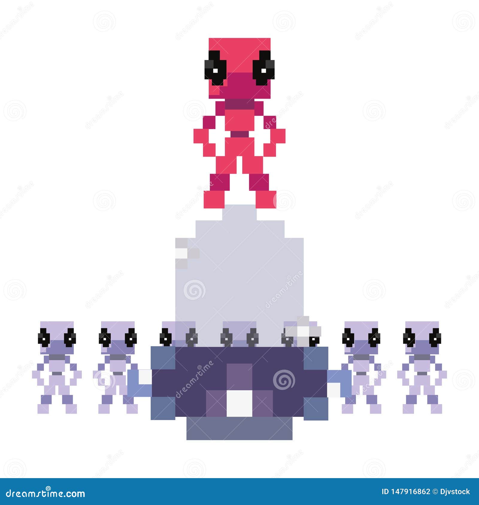 Invader video game retro stock illustration. Illustration of video ...