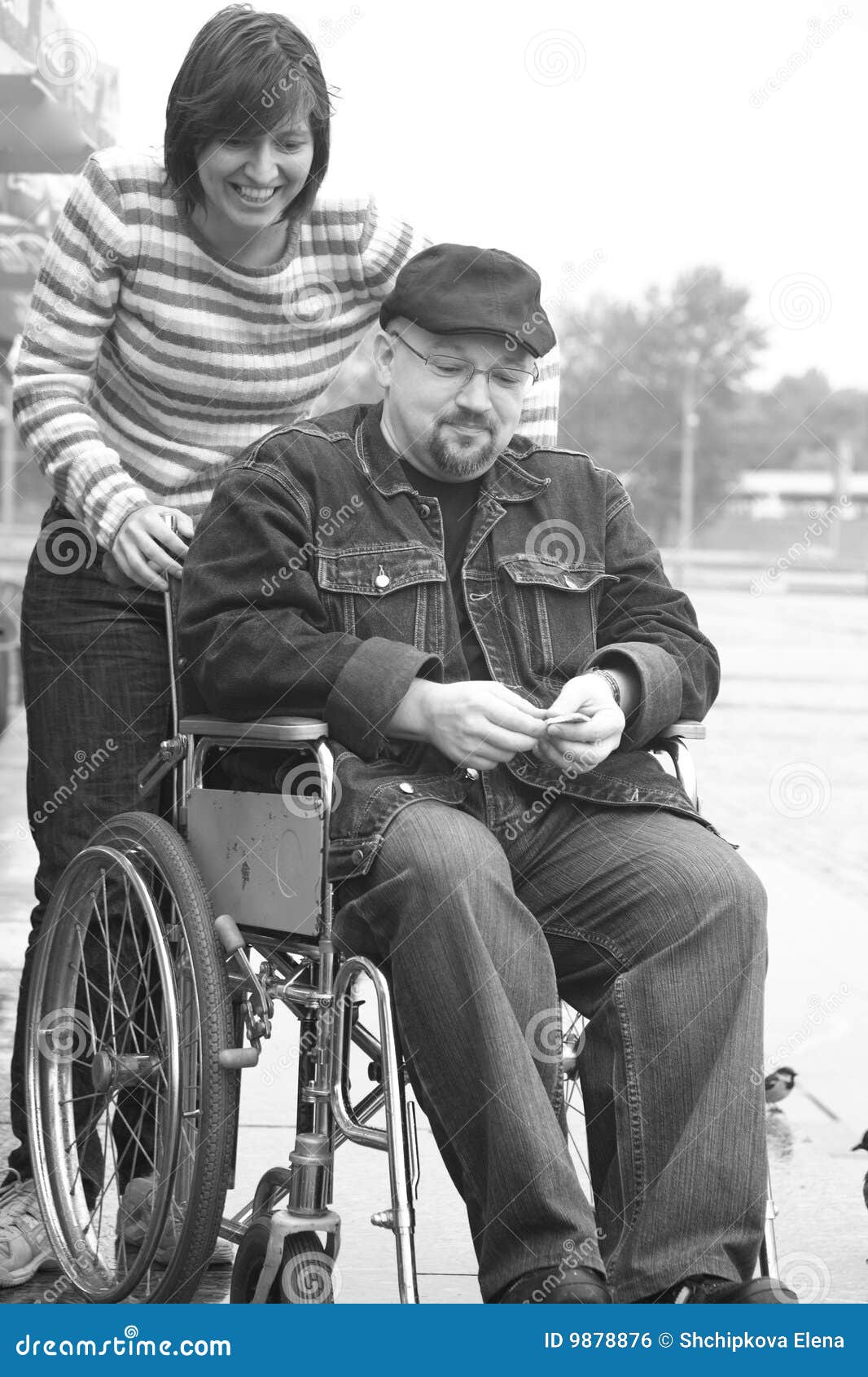 Invalid stock photo. Image of girl, female, disablement - 9878876