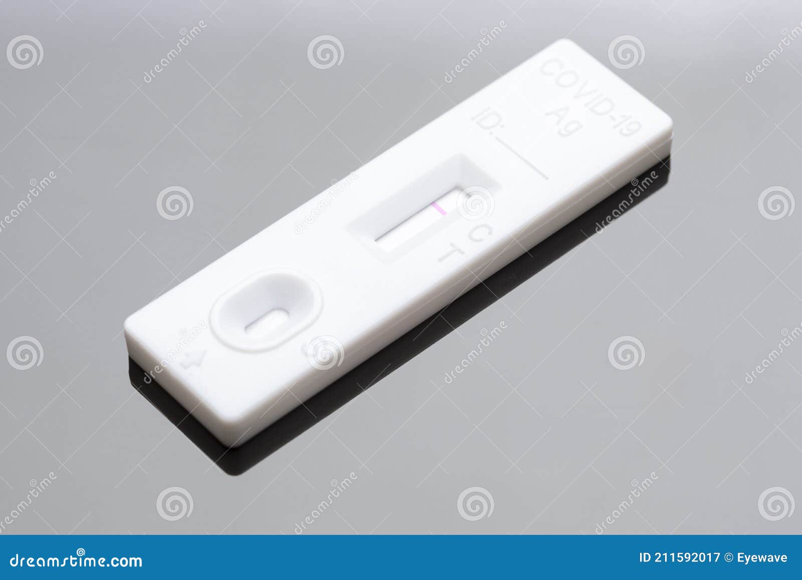 Invalid Result in Sars-cov-2 Rapid Antigen Test Stock Image - Image of ...