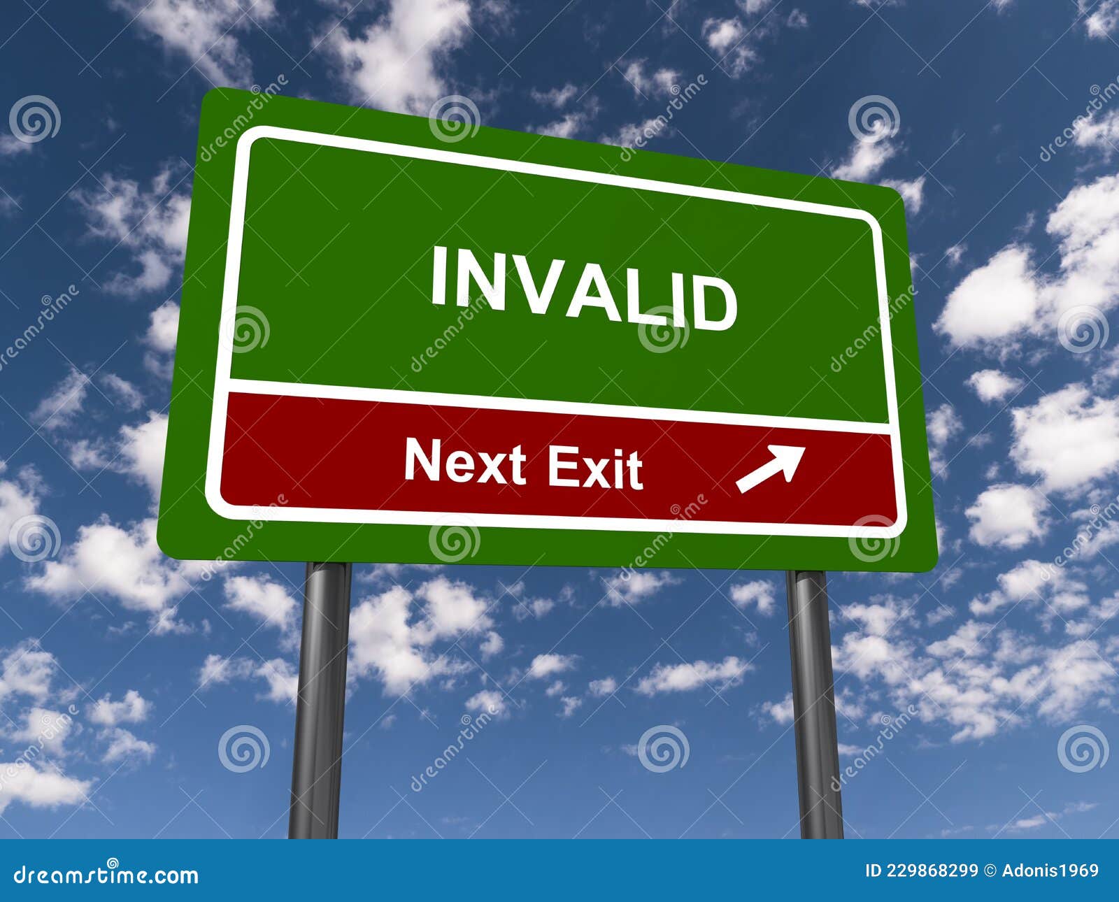Invalid traffic sign stock illustration. Illustration of medicine ...