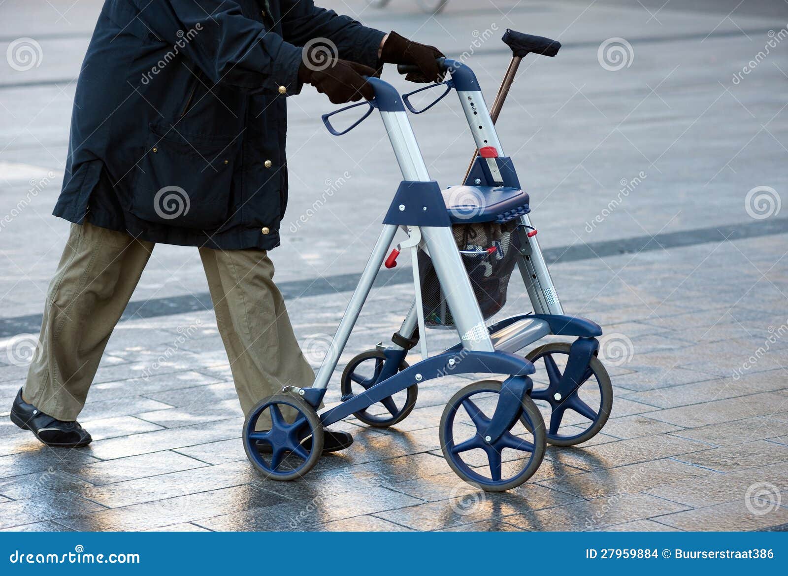 Invalid with walker stock photo. Image of balance, retirement - 27959884