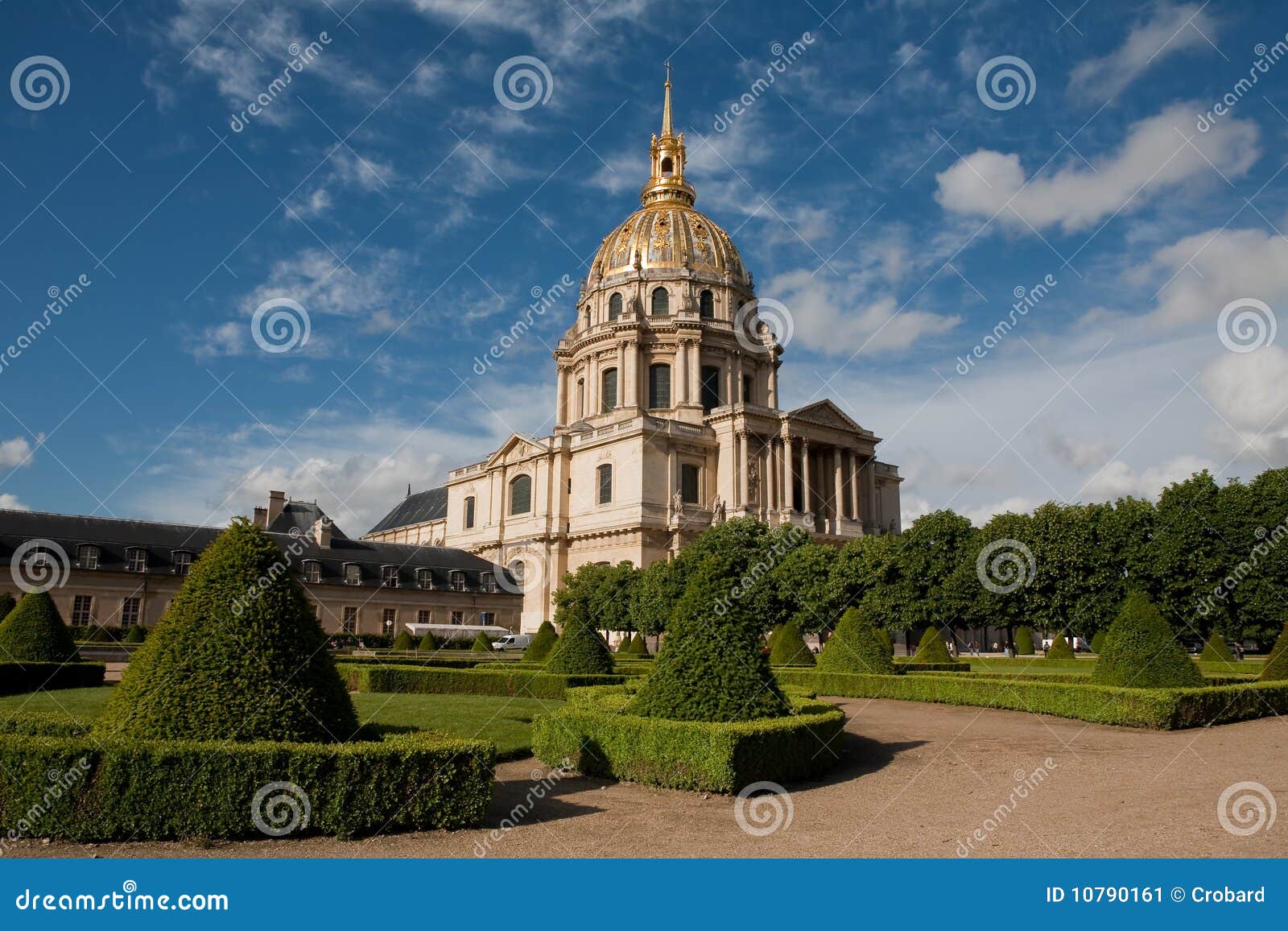 Invalides - Paris stock image. Image of france, monument - 10790161