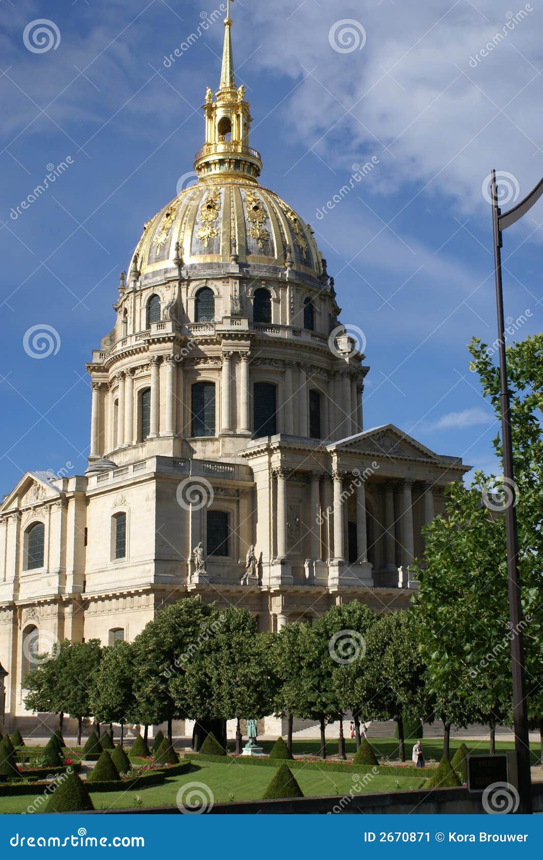 Invalides Paris image stock. Image du cathédrale, musée - 2670871