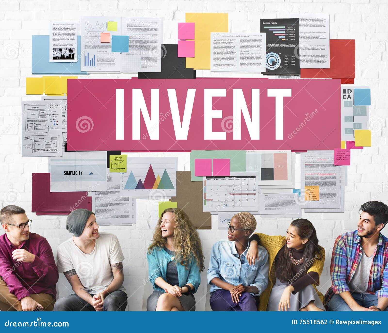 Invent Archive Supply Merchandise Assets Storage Concept Stock Photo ...