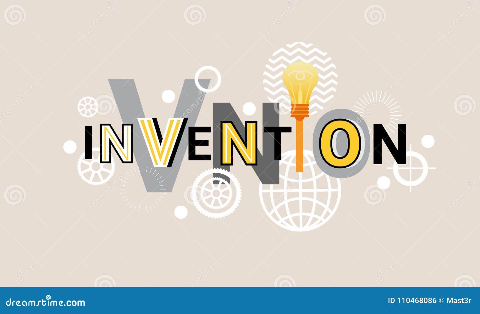 Invention Creative Project Development Web Banner Abstract Template ...