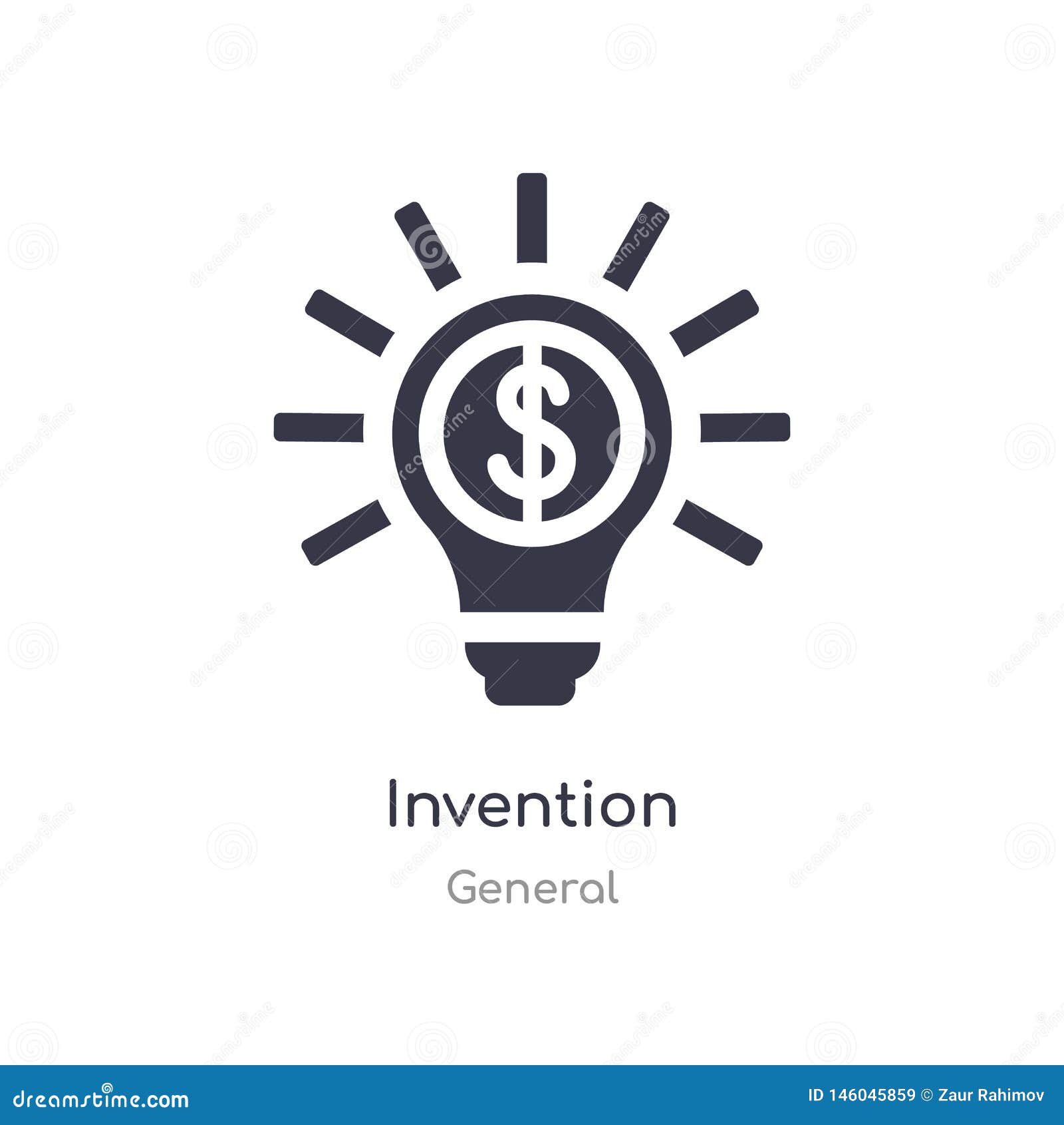 Invention Icon. Isolated Invention Icon Vector Illustration from ...