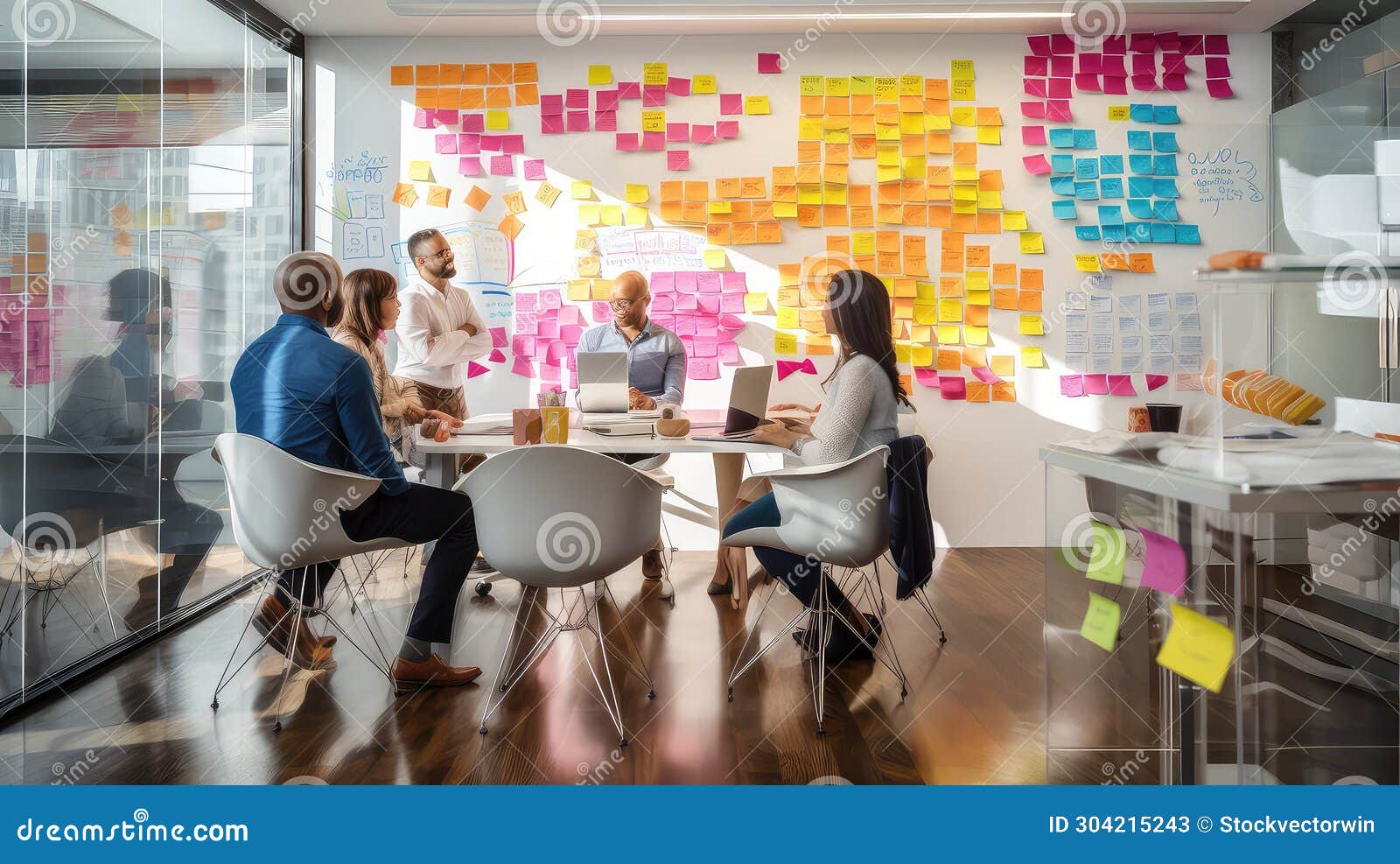 Invention Idea Innovation Background Stock Illustration - Illustration ...