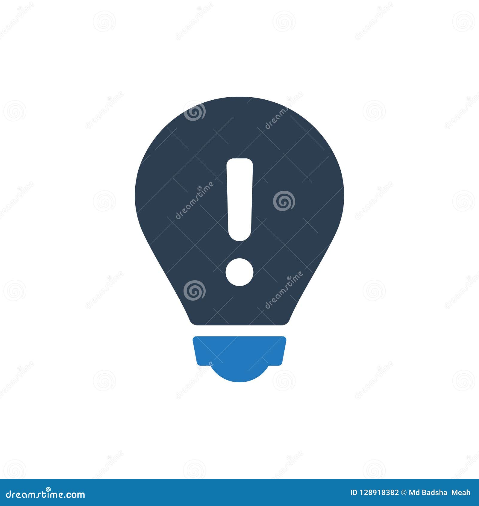 Invention Vector Icon stock vector. Illustration of light - 128918382