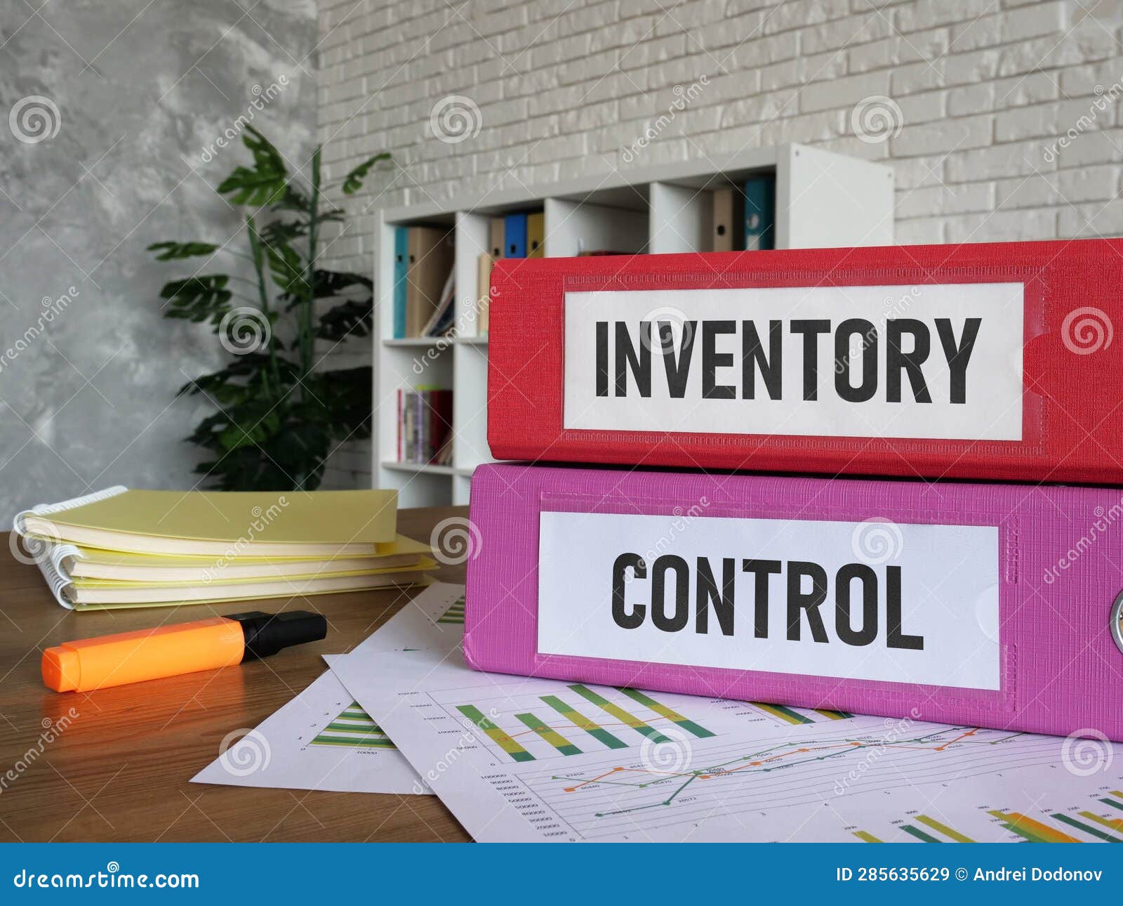 Inventory Control is Shown Using the Text Stock Image - Image of ...