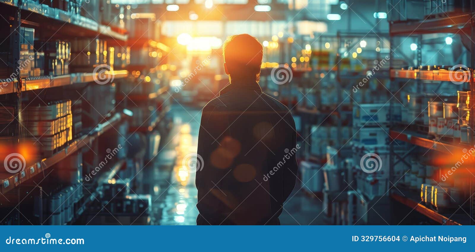 Inventory Management Close Up, Focus on, Copy Space Efficient ...