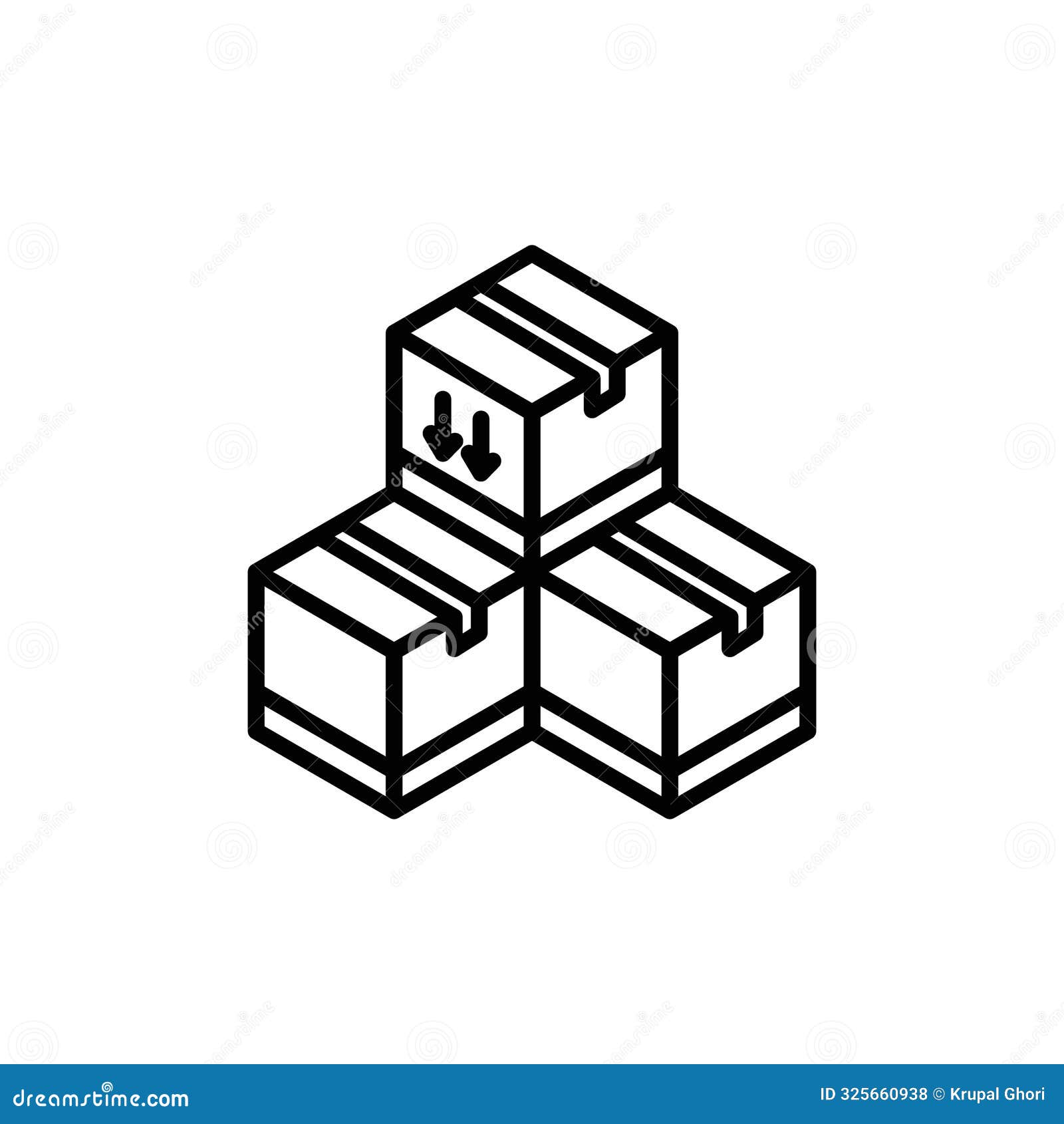 Inventory Management Icon Perfect for Stock Control and Warehousing ...