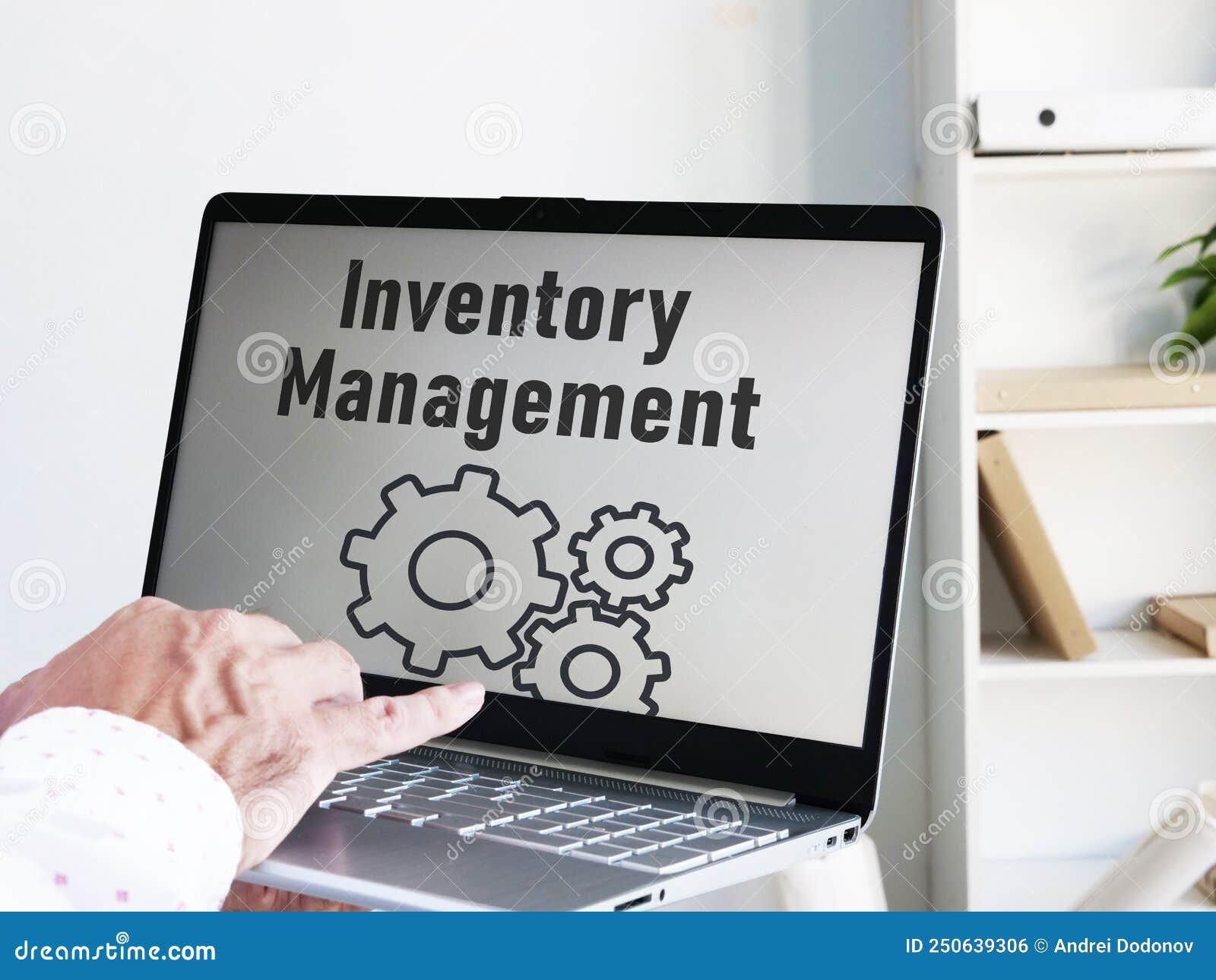 Inventory Management is Shown Using the Text Stock Photo - Image of ...