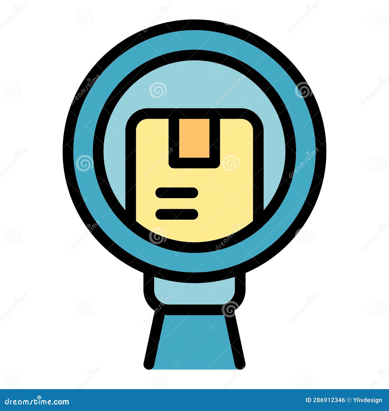 Inventory Optimization Isometric Landing Page Vector Illustration ...