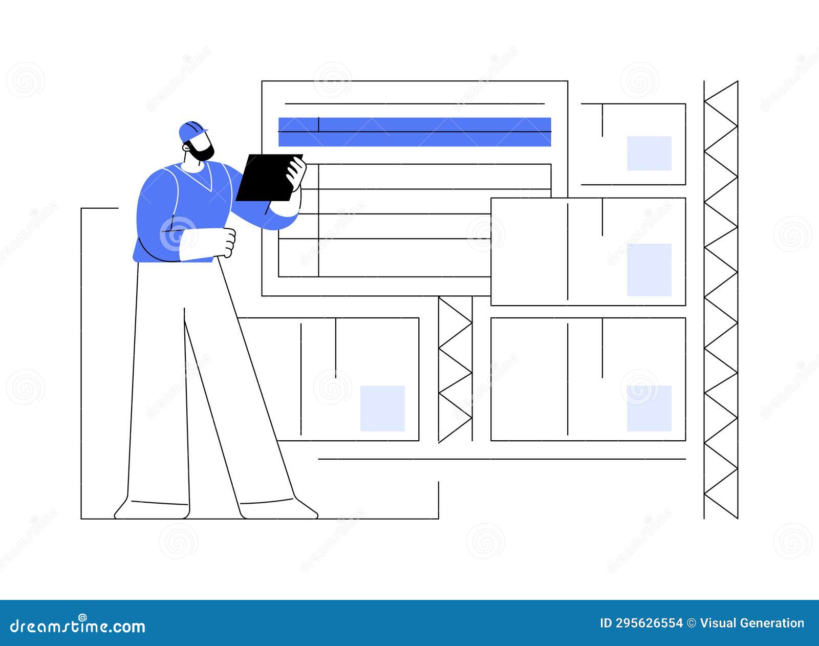 Inventory Tracking Line Icons Collection. Tracking, Inventory, Control ...