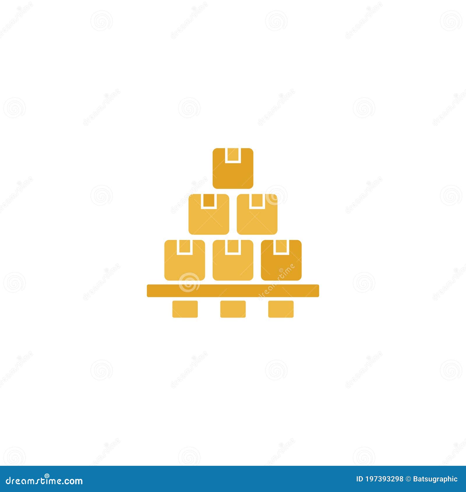 Inventory Vector Logo Design Template Stock Vector - Illustration of ...