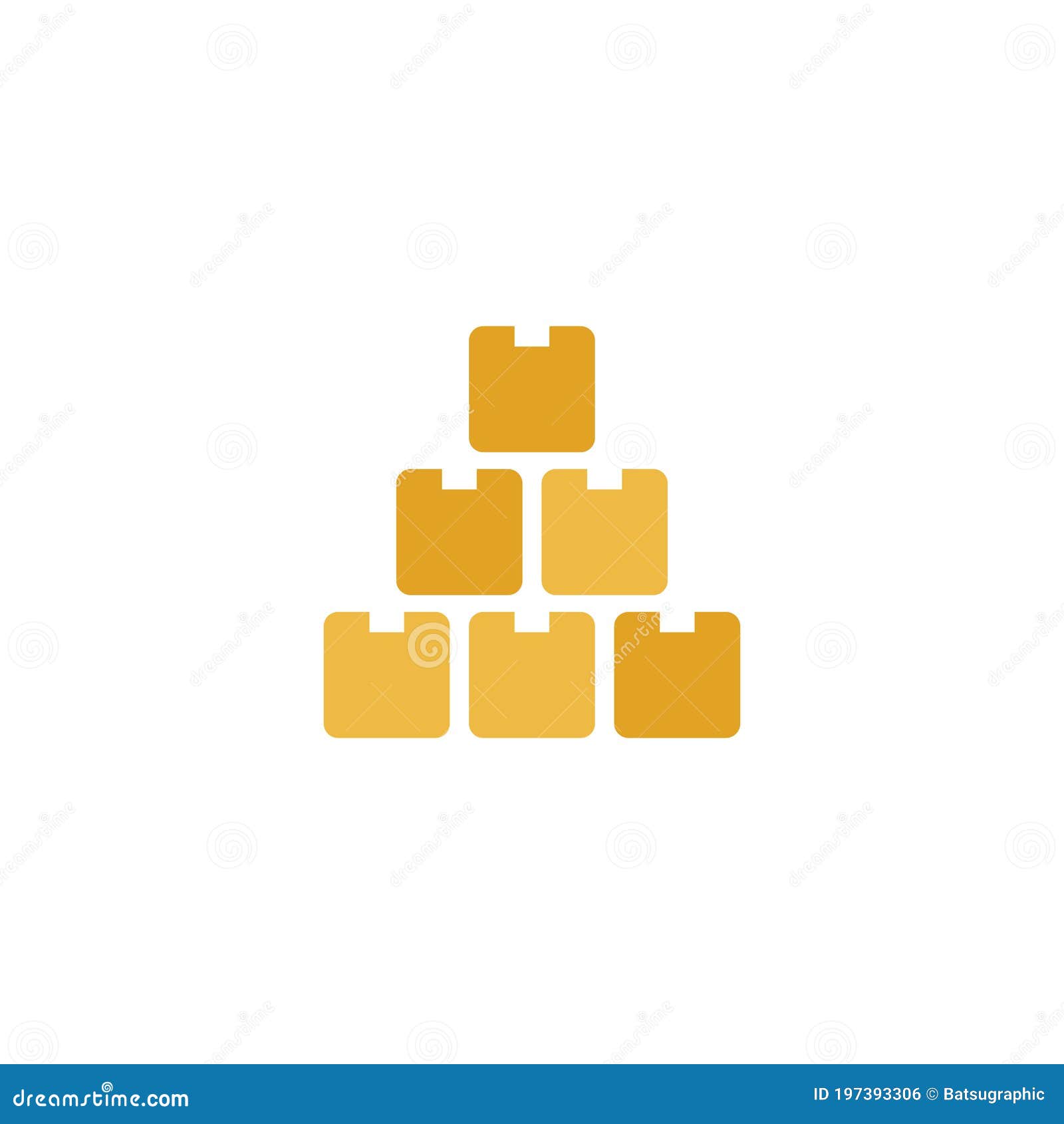 Inventory Vector Logo Design Template Stock Vector - Illustration of ...