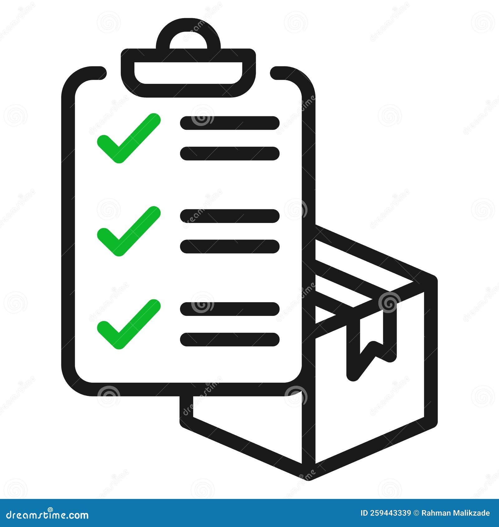 Inventory, Warehouse and Logistics Line Icon. Inventory Control Vector ...
