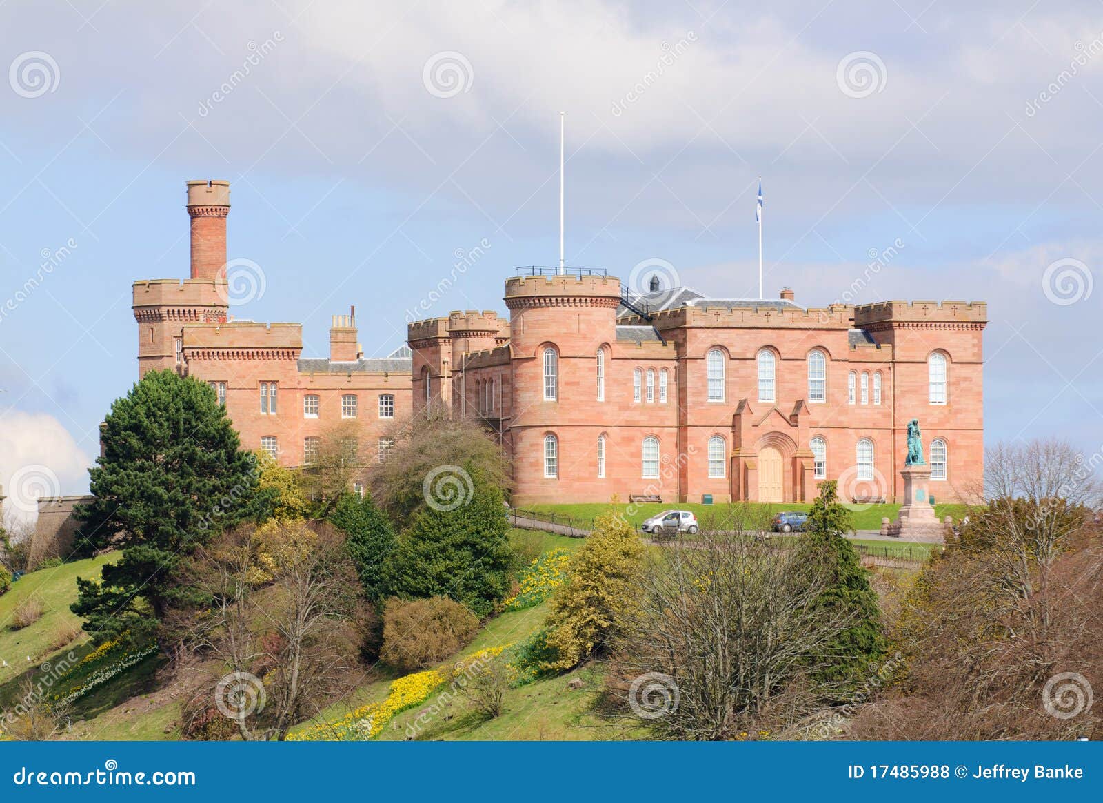 Inverness Castle, Inverness Scotland Stock Photo - Image of historic ...