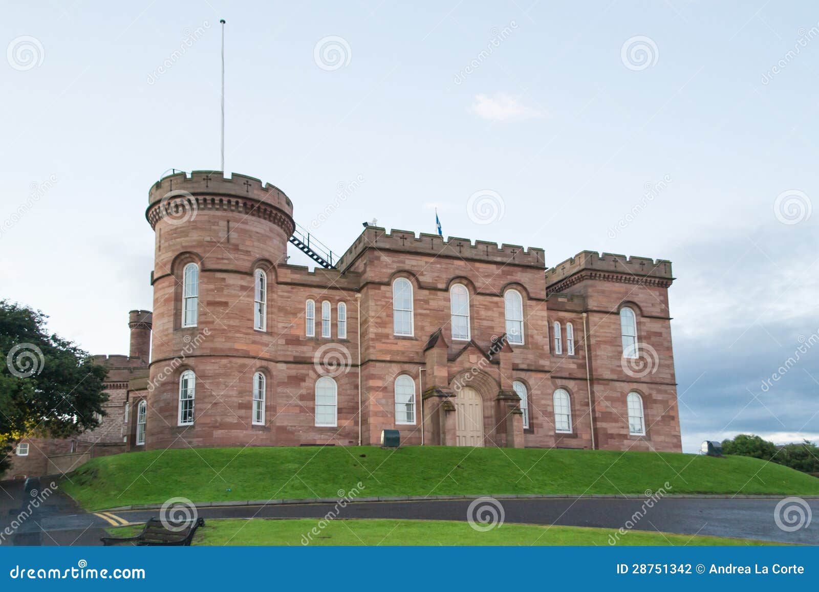 Inverness Castle, Scotland stock photo. Image of edifices - 28751342