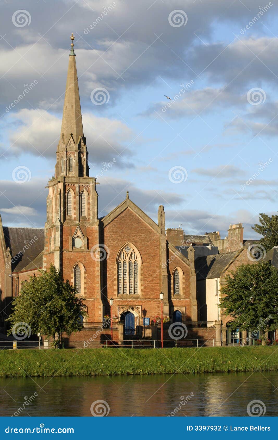 Inverness church stock photo. Image of scottish, religion - 3397932