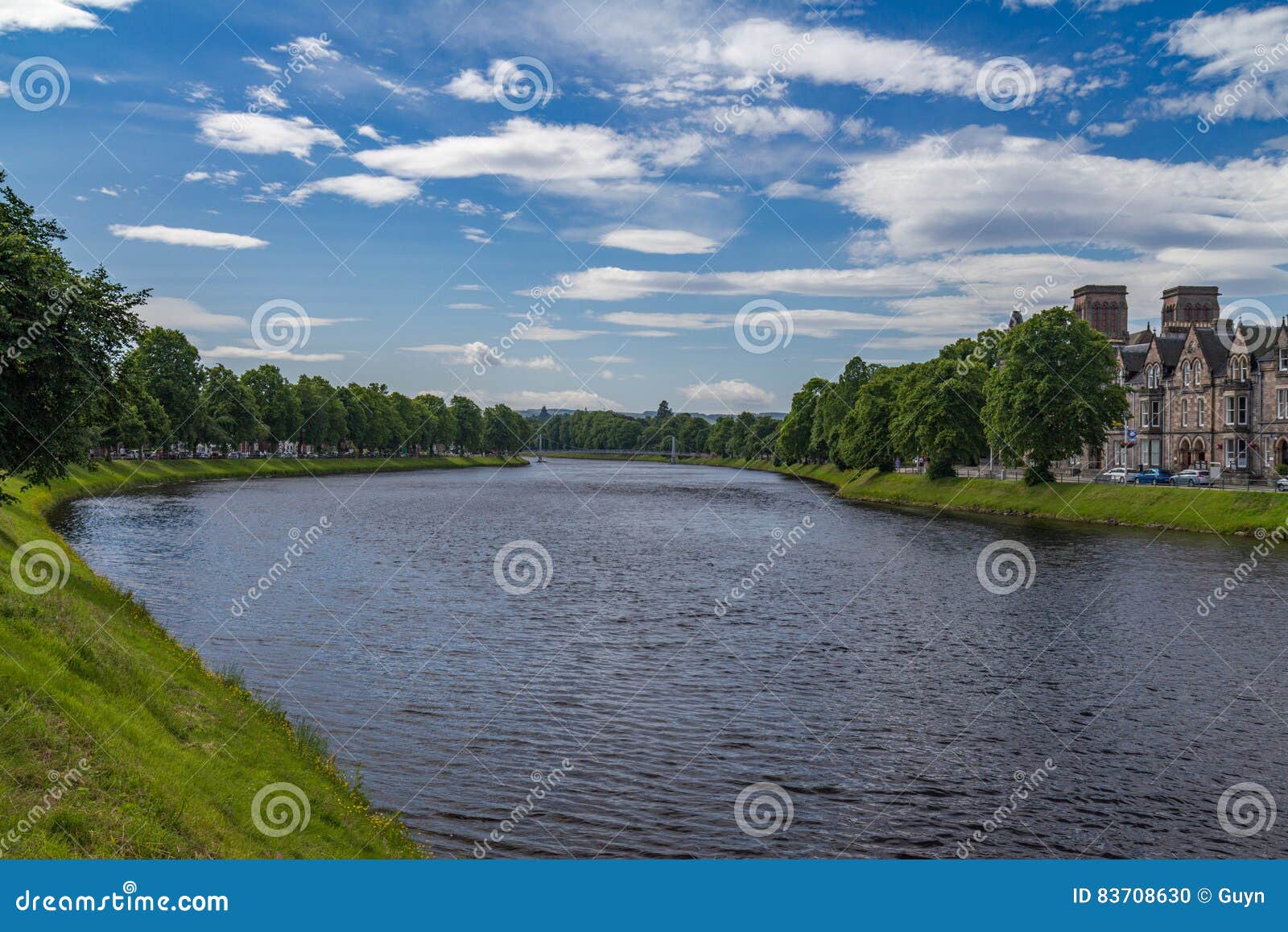 Inverness city view stock photo. Image of city, town - 83708630