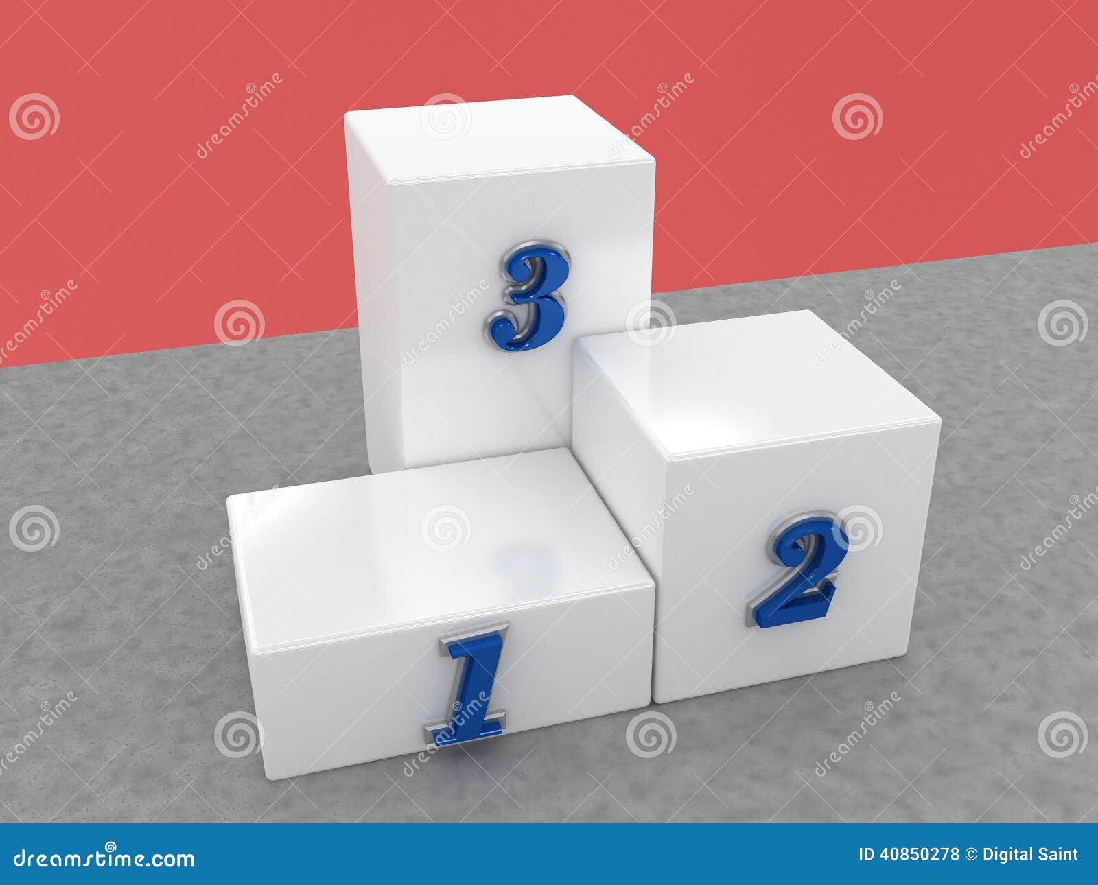 Inverse Podiums stock illustration. Illustration of pedestal - 40850278