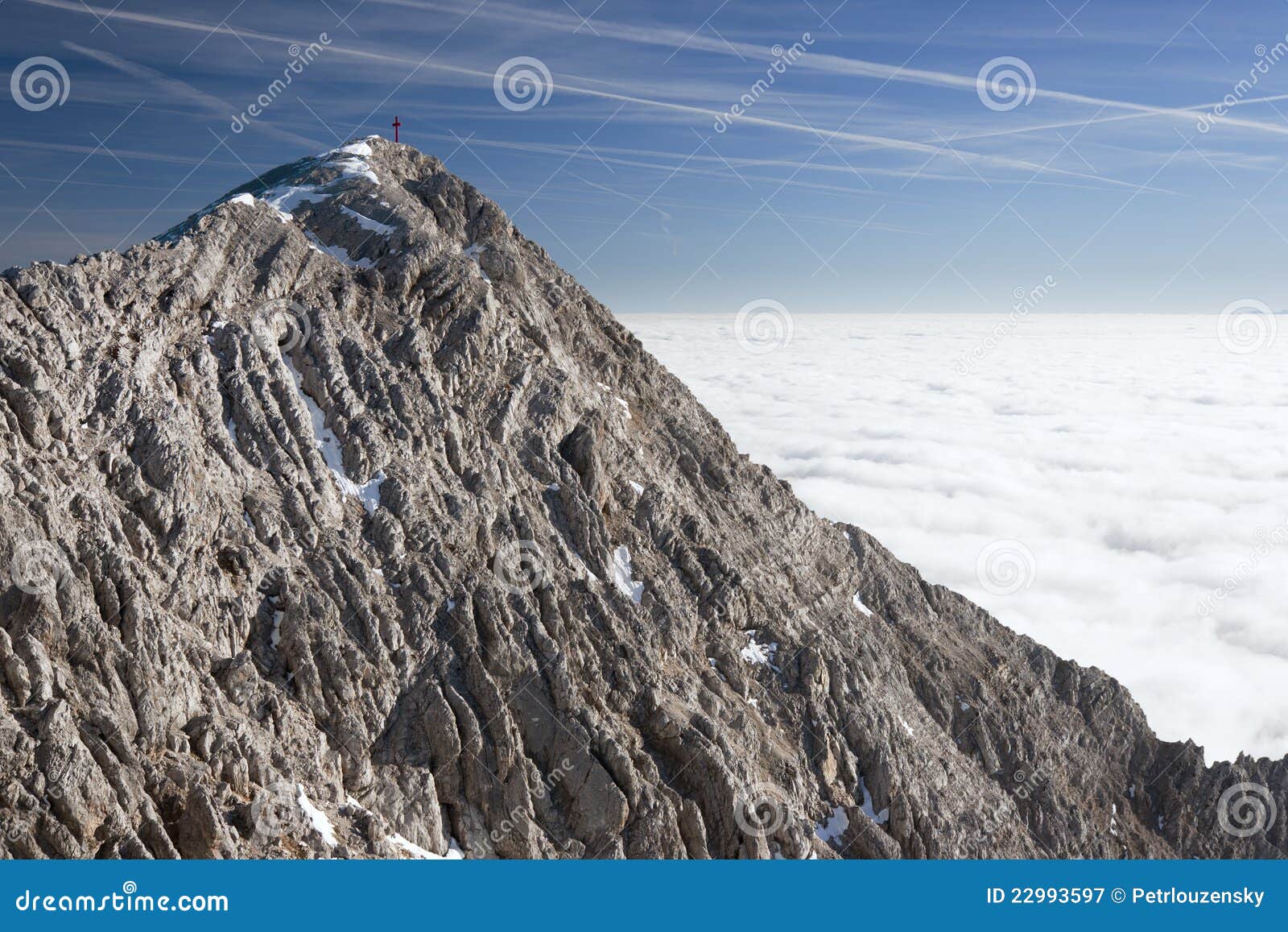 Inversion in the mountains stock image. Image of mountains - 22993597