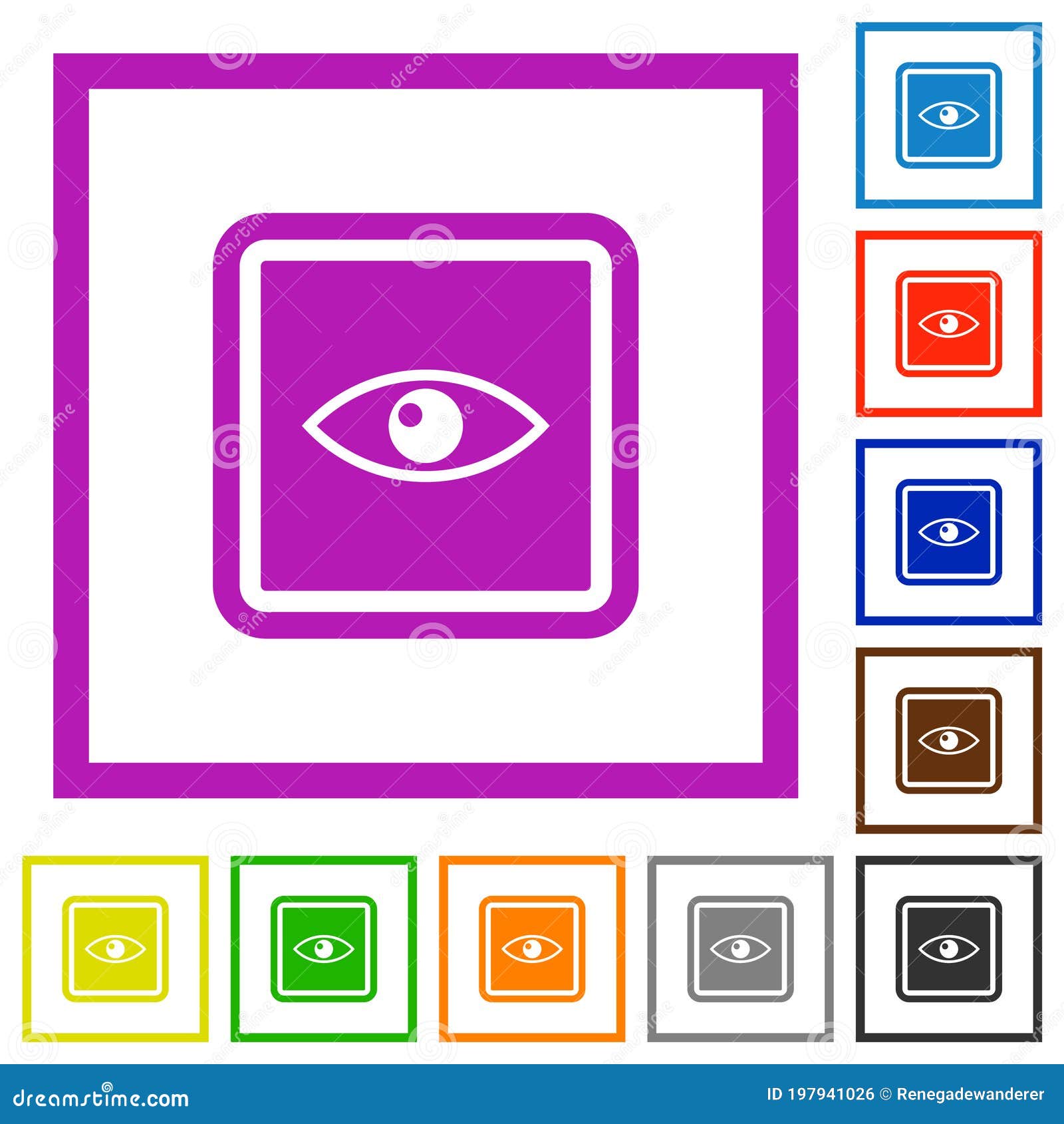 Invert Object Beveled Buttons Cartoon Vector | CartoonDealer.com #196235201