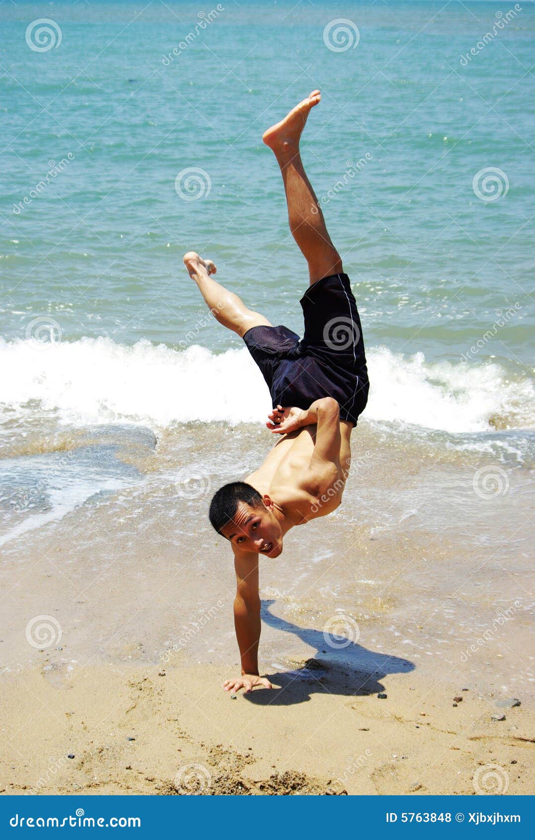 Inverted stock photo. Image of natural, cartwheel, acrobatics - 5763848