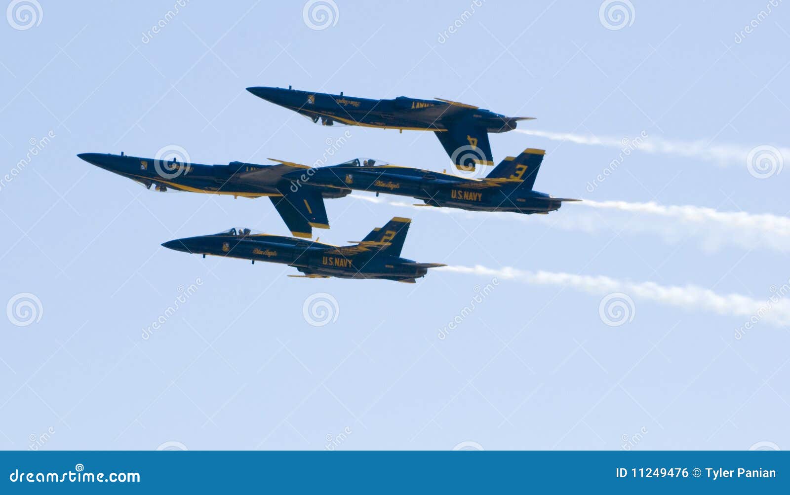 Inverted Blue Angels editorial photo. Image of blue, clouds - 11249476