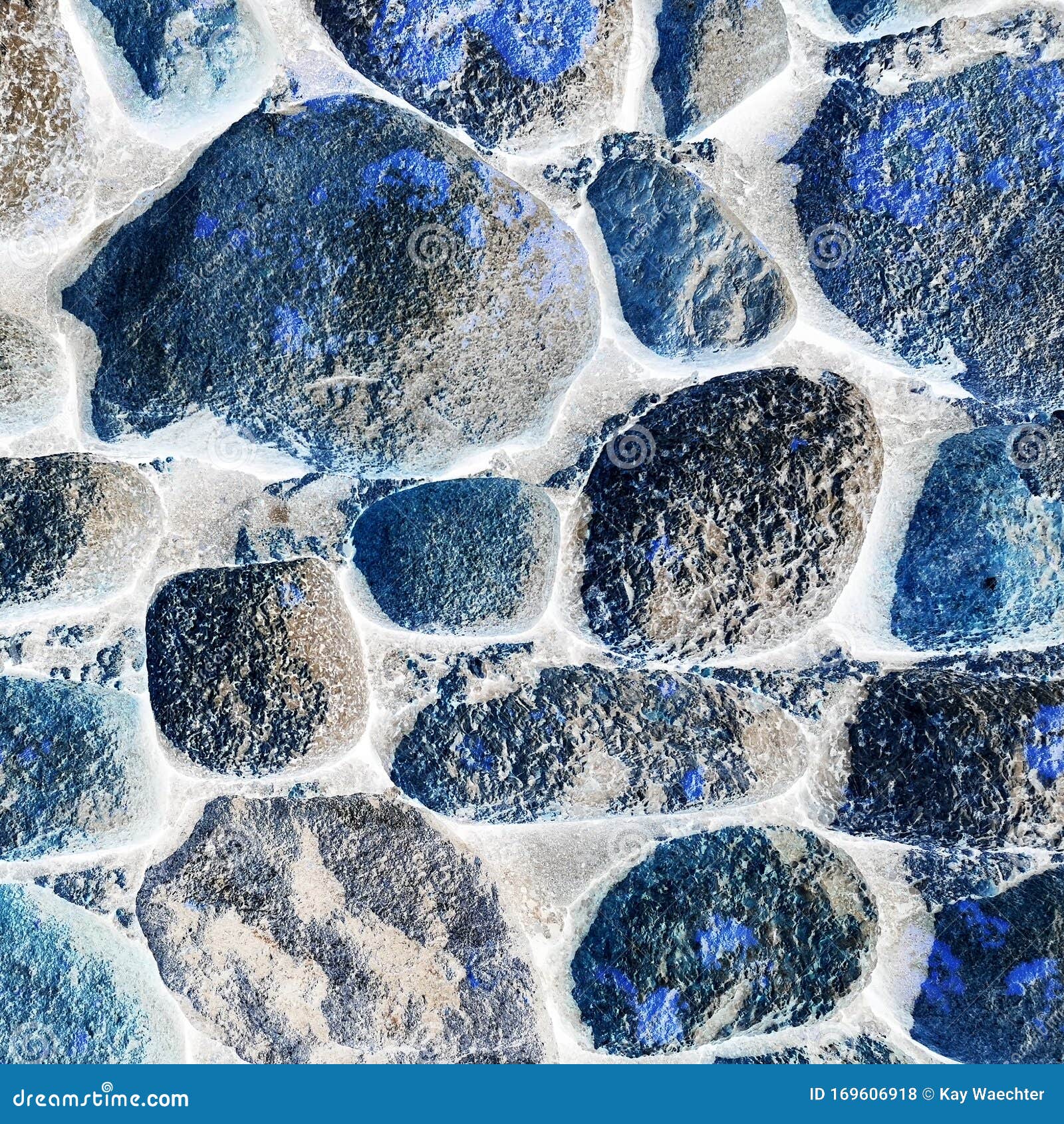 Inverted Blue White Building Bricks Stock Photo - Image of ...