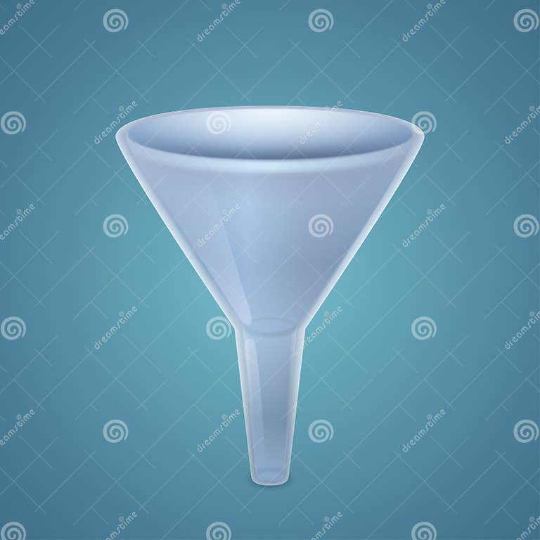 Inverted conical flask stock vector. Illustration of closed - 42493733